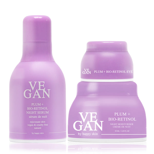 Ultimate Plum + Bio-Retinol Set – veganbyhappyskin